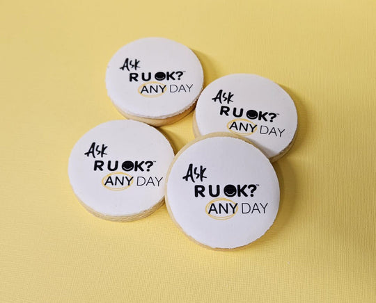 R U OK Day Cookies 2025 - Conversations with a Sweet Gesture