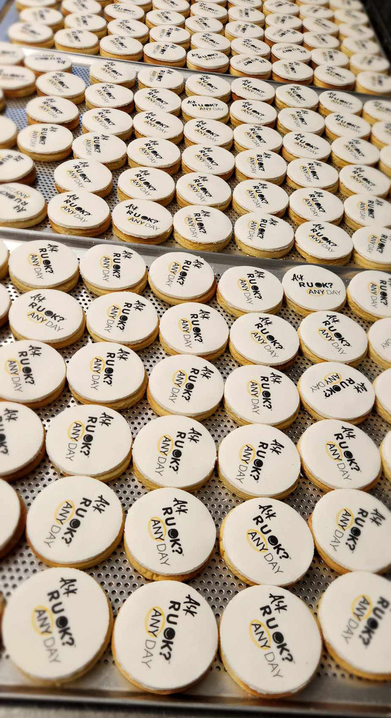 R U OK Day Cookies 2025 - Conversations with a Sweet Gesture