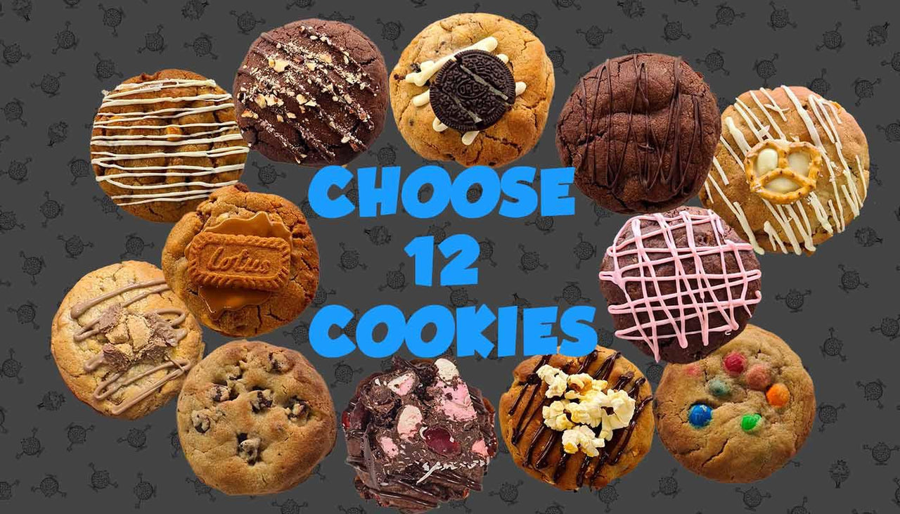 New York Style Cookies – Box of 12 - Mr Cookies