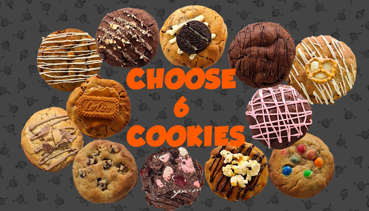 New York Style Cookies – Box of 6 - Mr Cookies