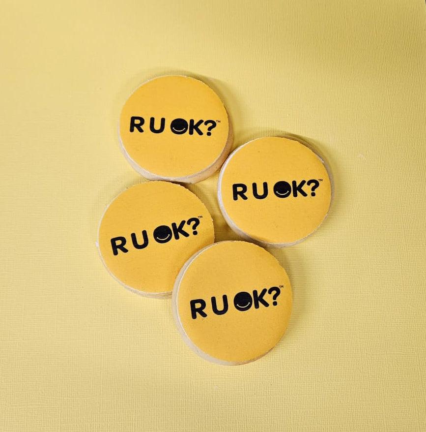 R U OK Cookies - 6cm - Mr Cookies